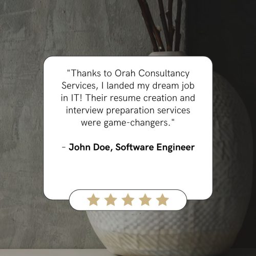 Home - Orah Consultancy Services